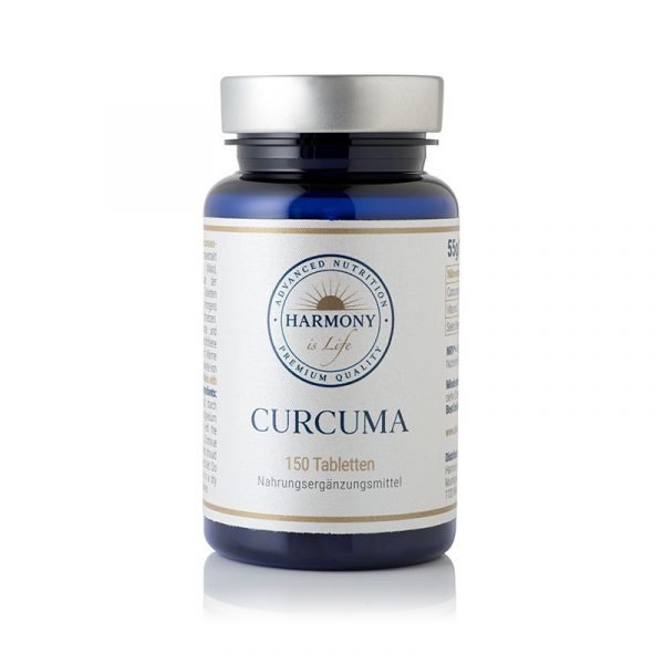 Curcuma Tablets - 100% Natural - Harmony is Life
